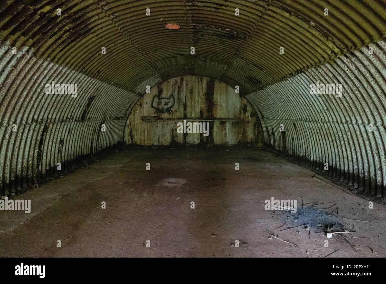 Bora Bora, French Polynesia. 3rd Sep, 2023. A bunker on Bora Bora ...