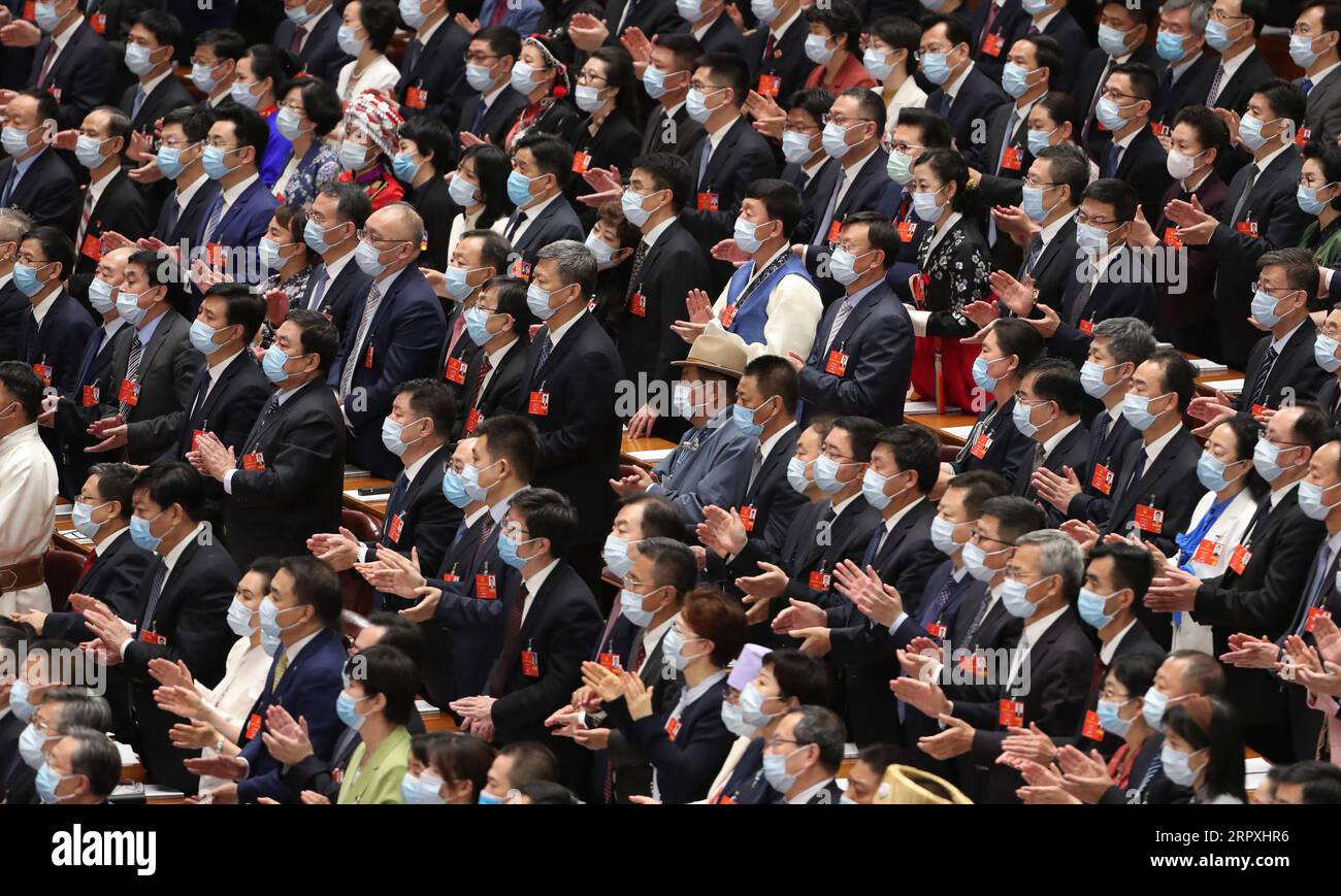 2020 china npc hi-res stock photography and images - Alamy
