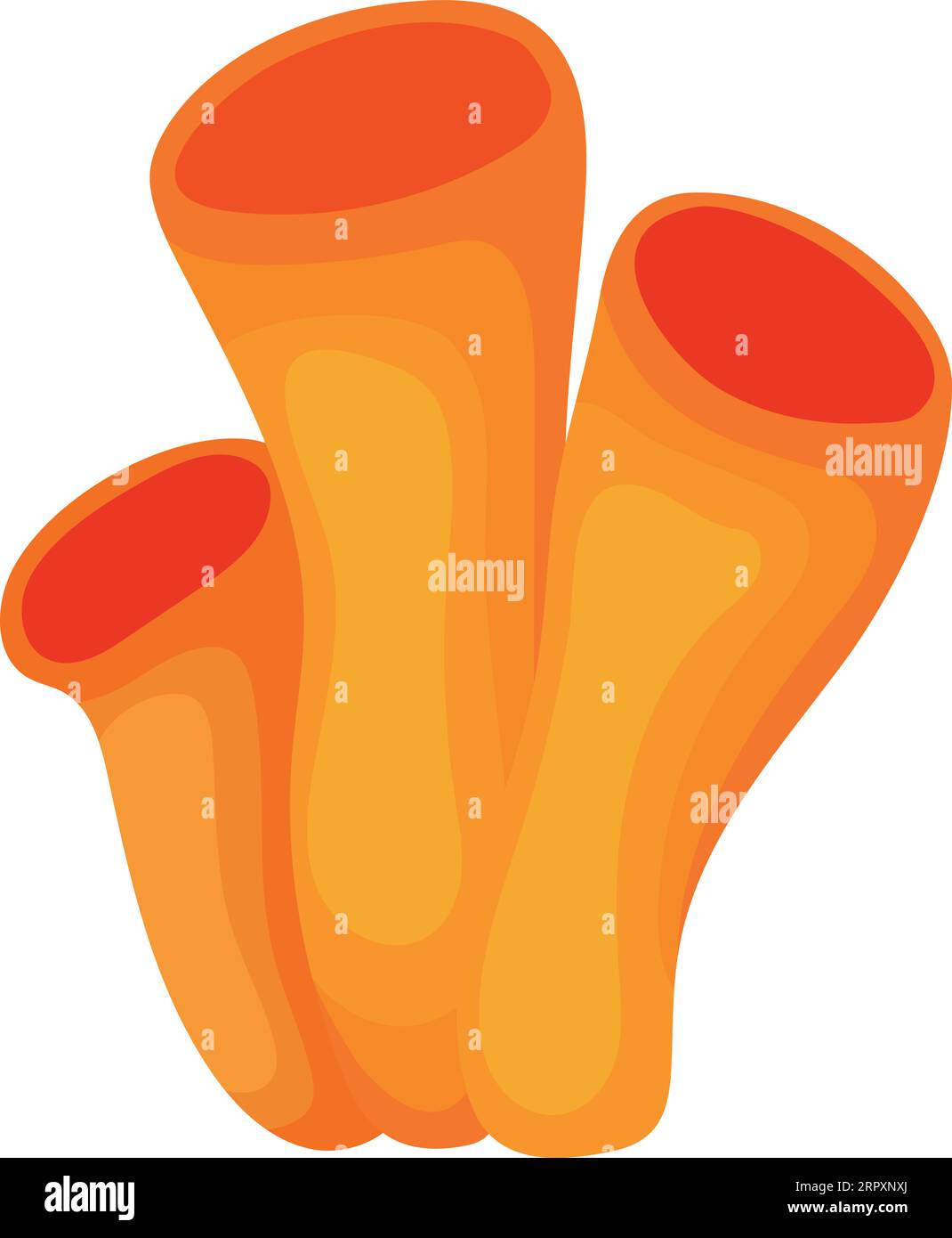 Pipe coral cartoon icon. Marine nature symbol Stock Vector Image & Art ...