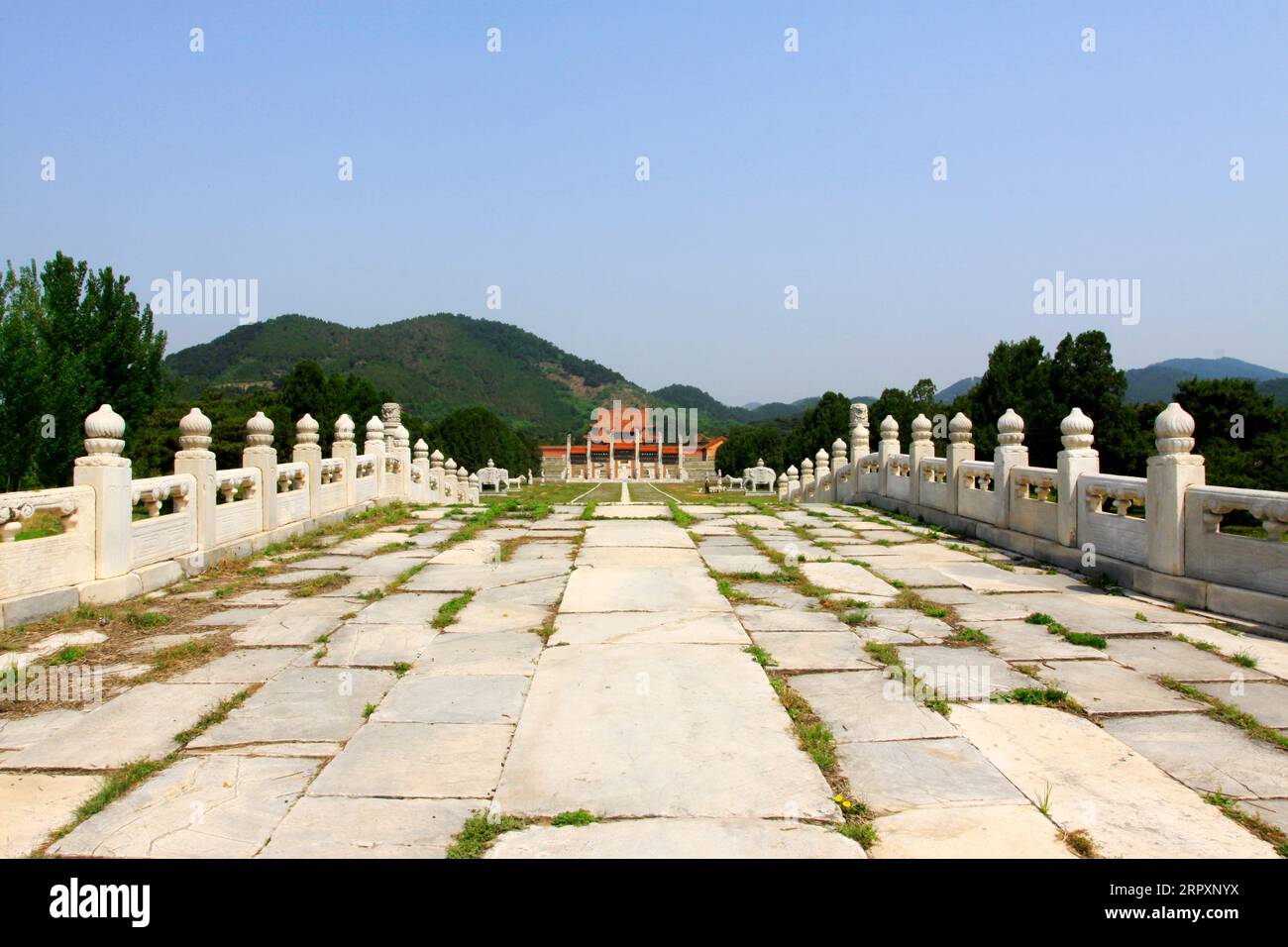 ZUNHUA MAY 18：ancient China stone bridge landscape architecture in the ...