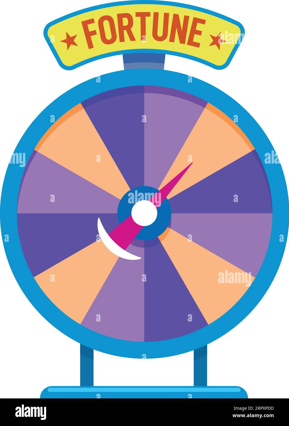 Fortune prize win spin. Lucky wheel icon Stock Vector Image & Art - Alamy