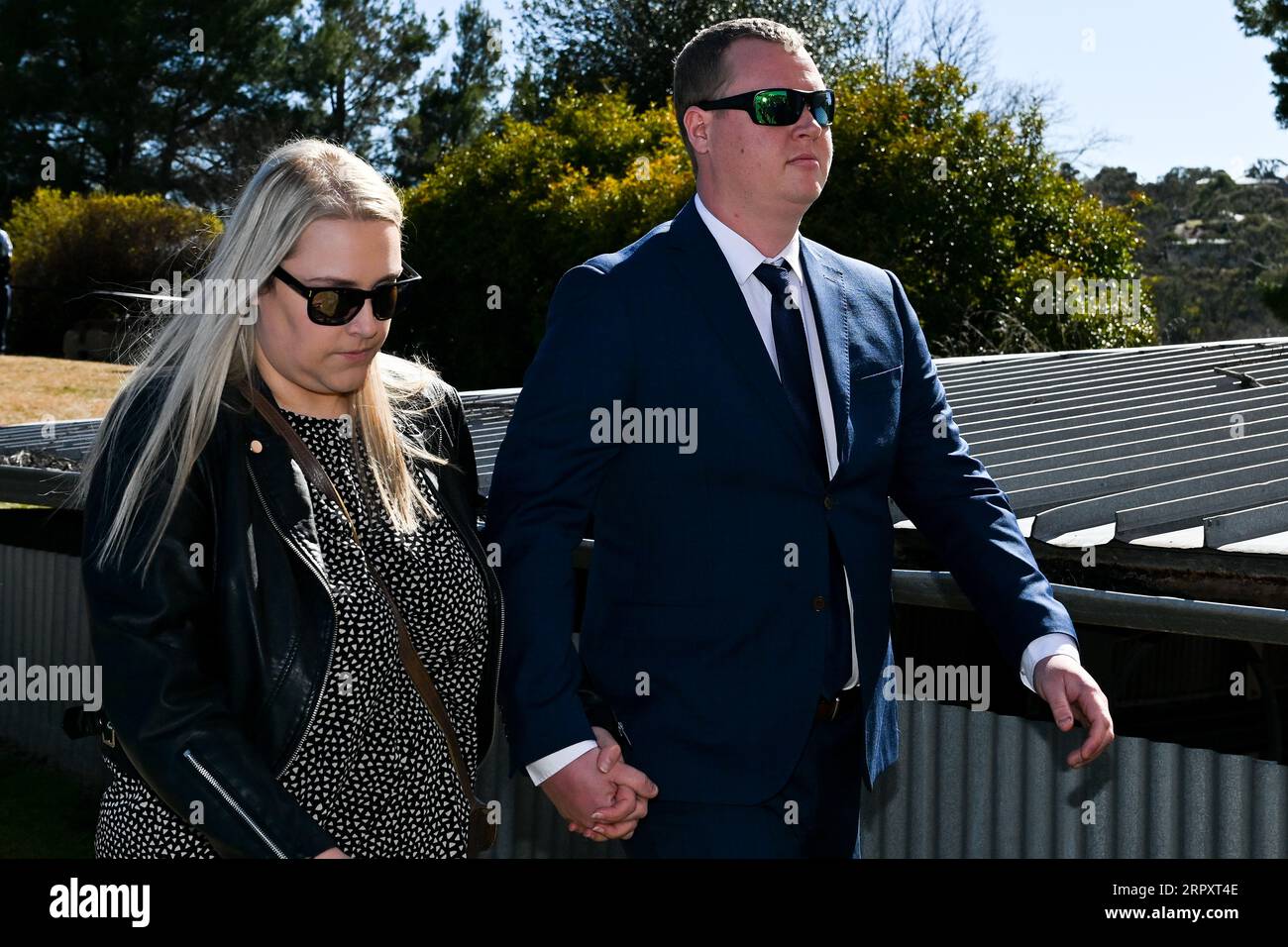 Cooma, Australia. 06th Sep, 2023. Senior Constable Kristian White and ...