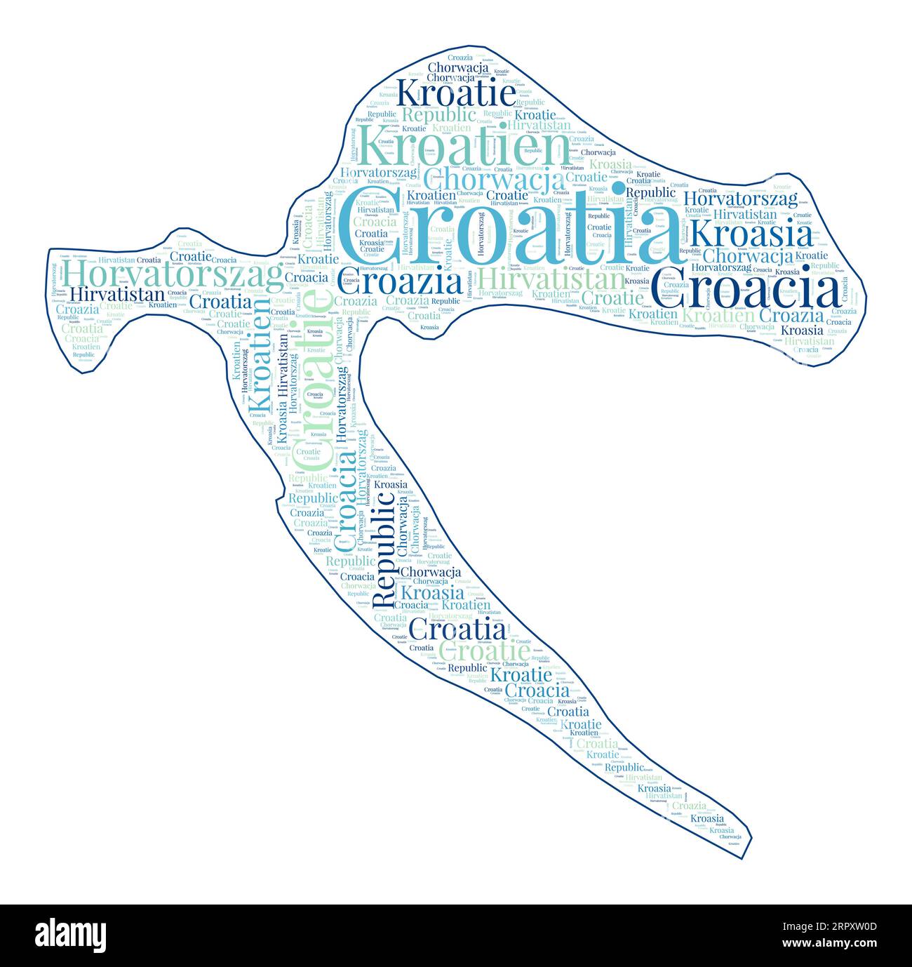 Map of the languages world map Stock Vector Images - Alamy