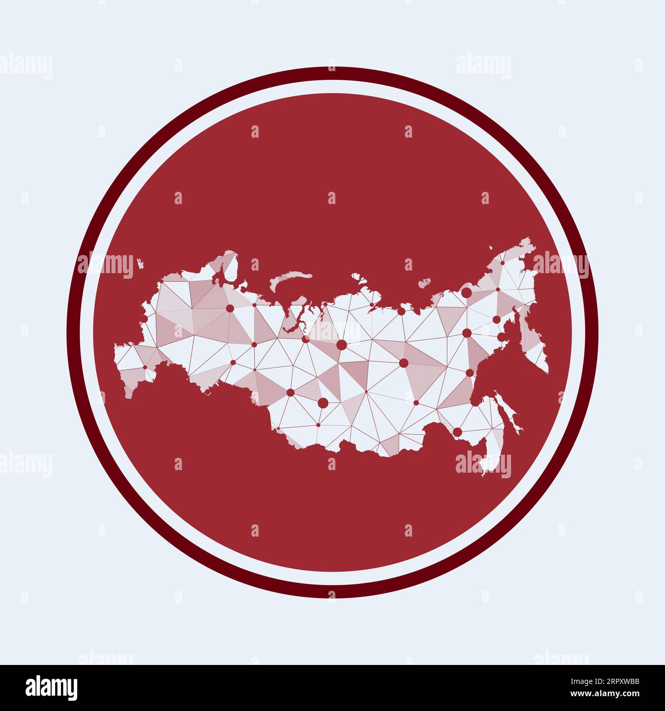 Rus logo design hi-res stock photography and images - Alamy