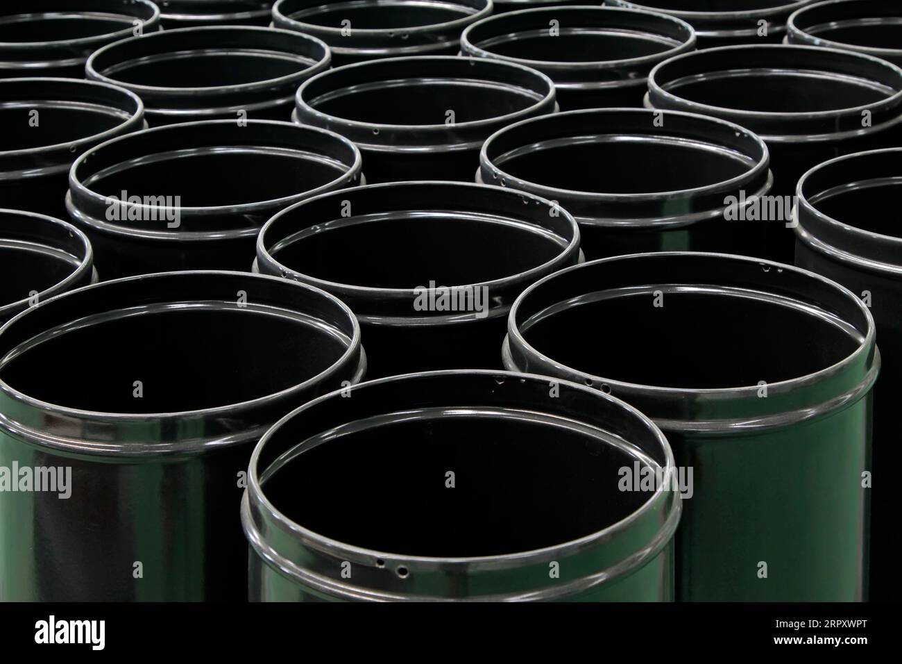 Steel barrels hi-res stock photography and images - Alamy