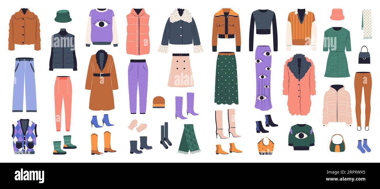 Colourful coat Stock Vector Images - Alamy