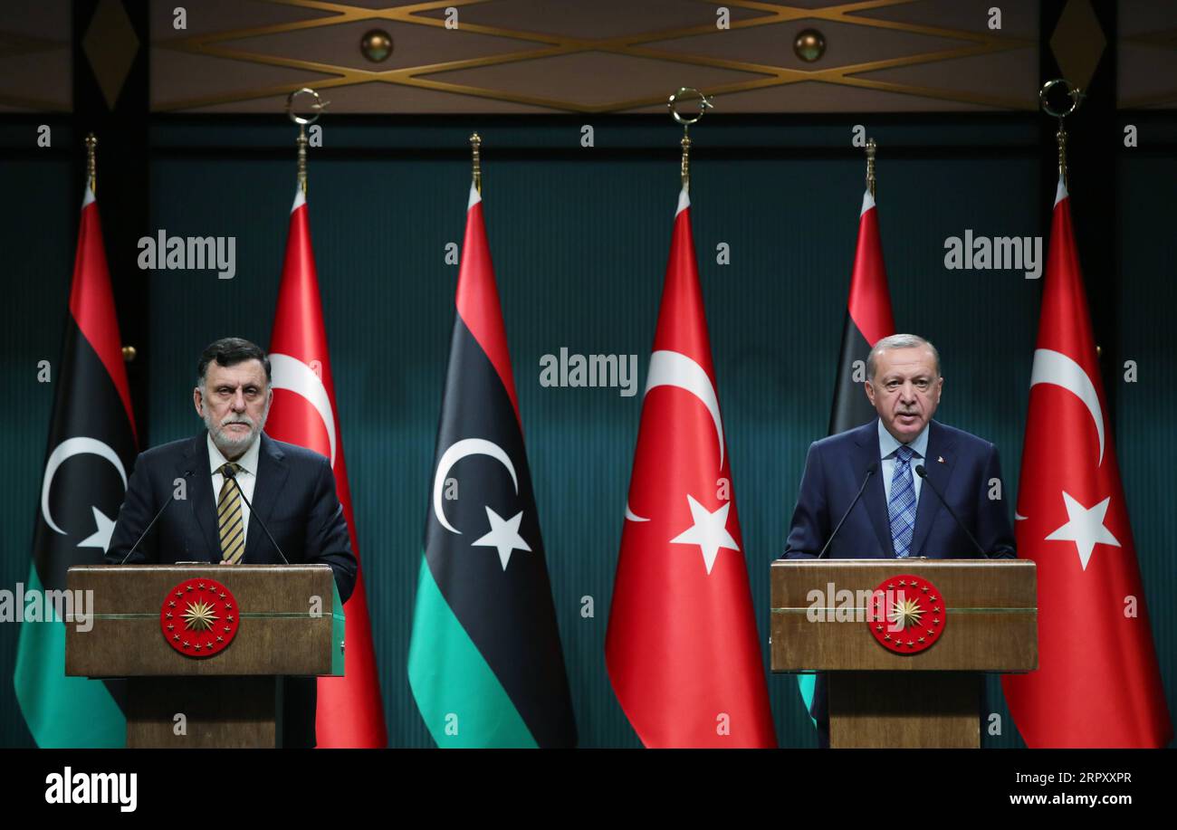 Turky ankara libya cooperation hi-res stock photography and images - Alamy