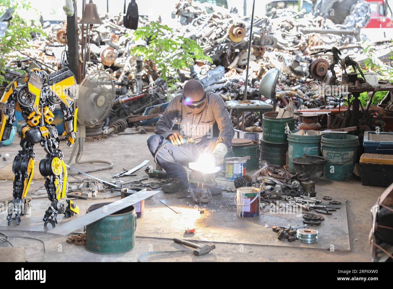 Known as scrap metal parts hi-res stock photography and images - Alamy