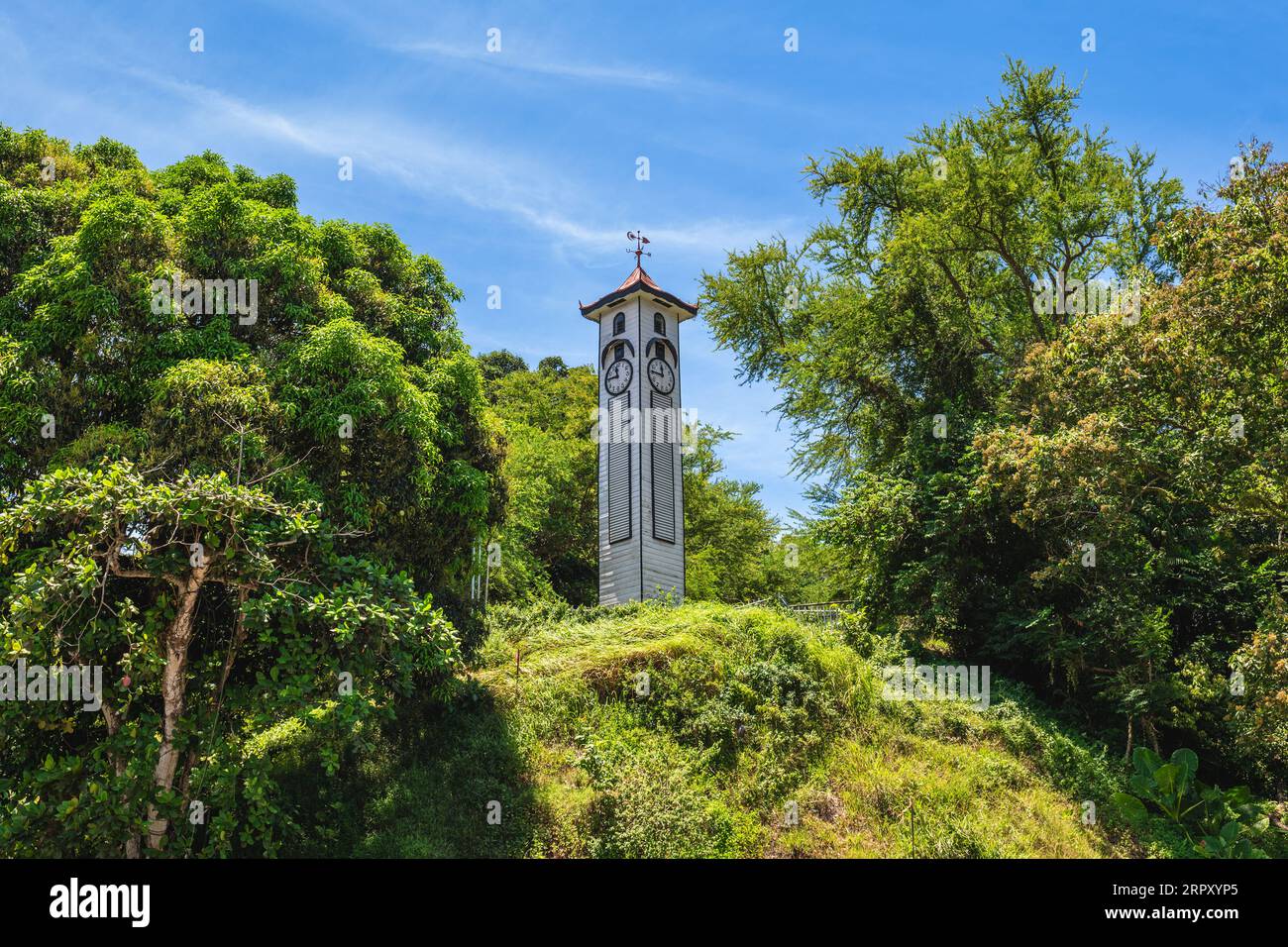 Atkinson Clock Tower, the oldest standing structure in Kota Kinabalu ...