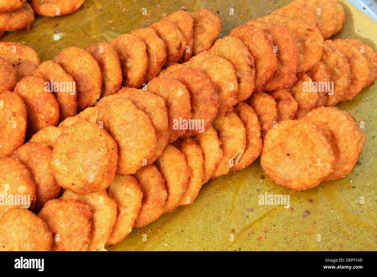 Chinese traditional fried cake, closeup of photo Stock Photo - Alamy
