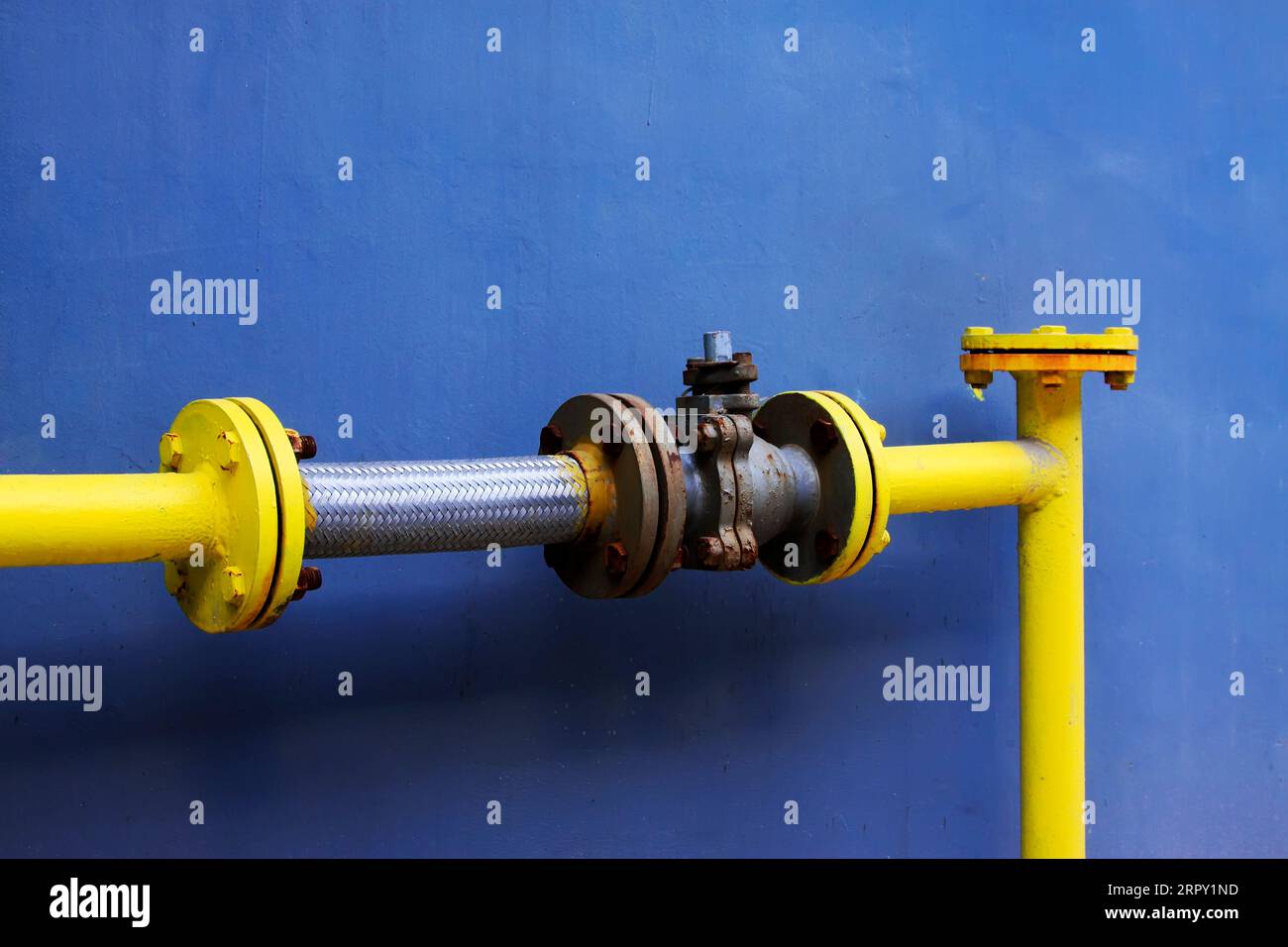 gas pipeline, closeup of photo Stock Photo - Alamy