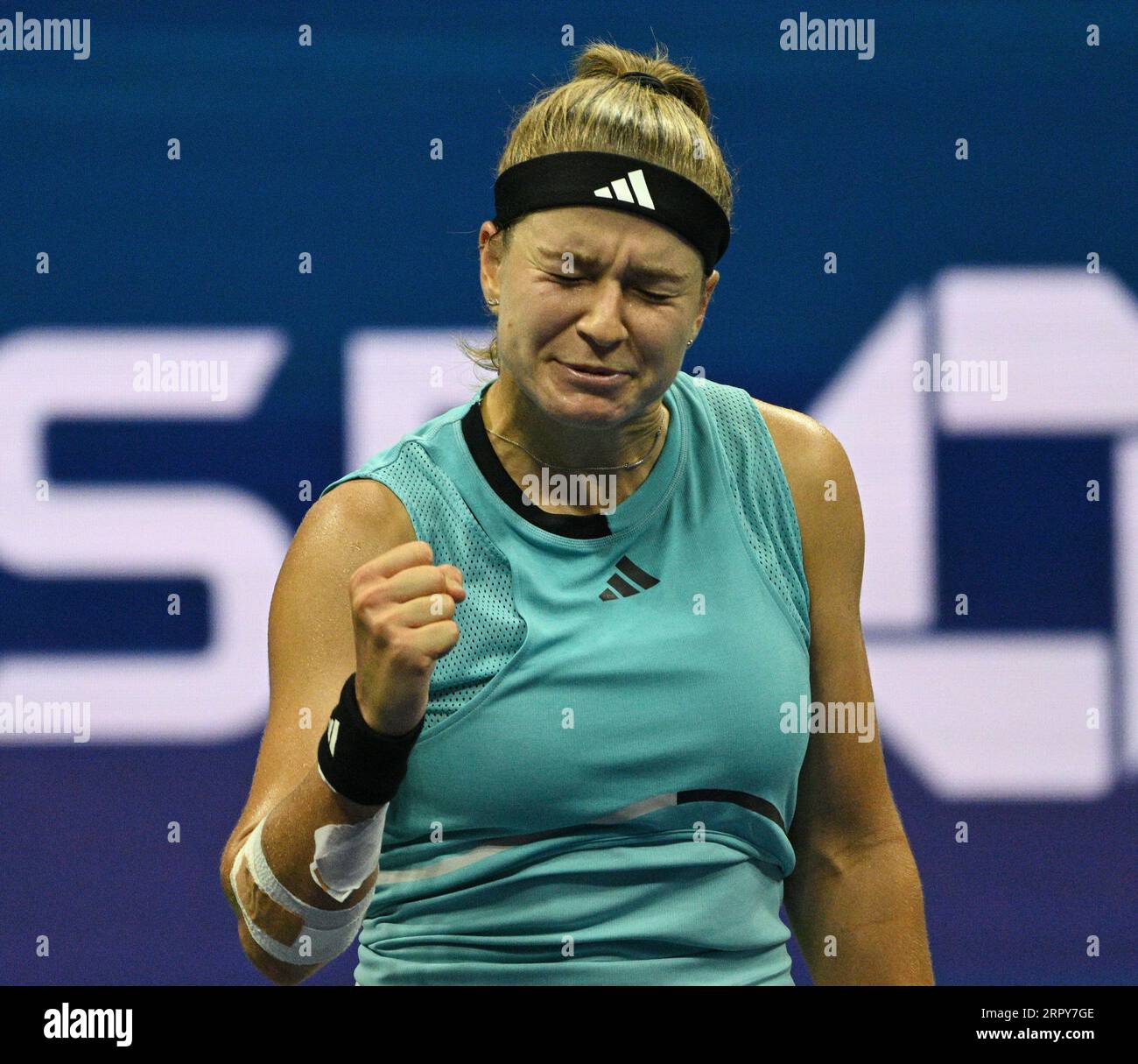 Karolina muchova 2023 us open hi-res stock photography and images - Alamy