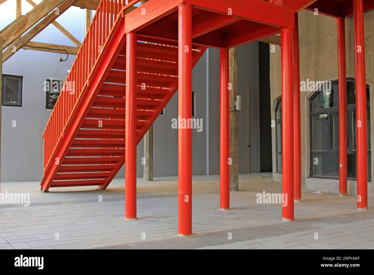 Metal stairs closeup hi-res stock photography and images - Alamy