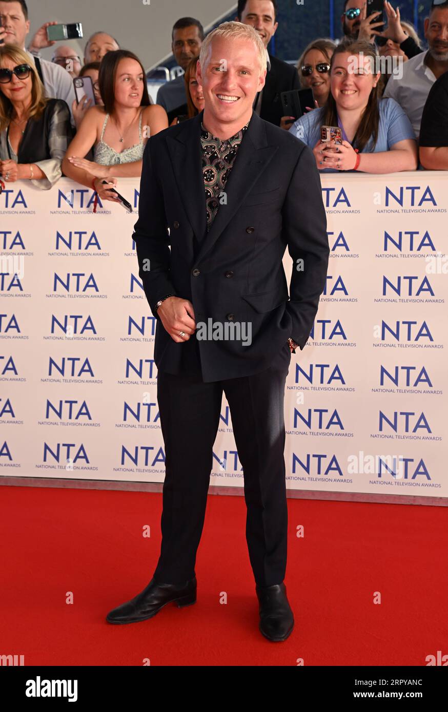 London, UK. September 5th, 2023. Jamie Laing arriving at the National ...