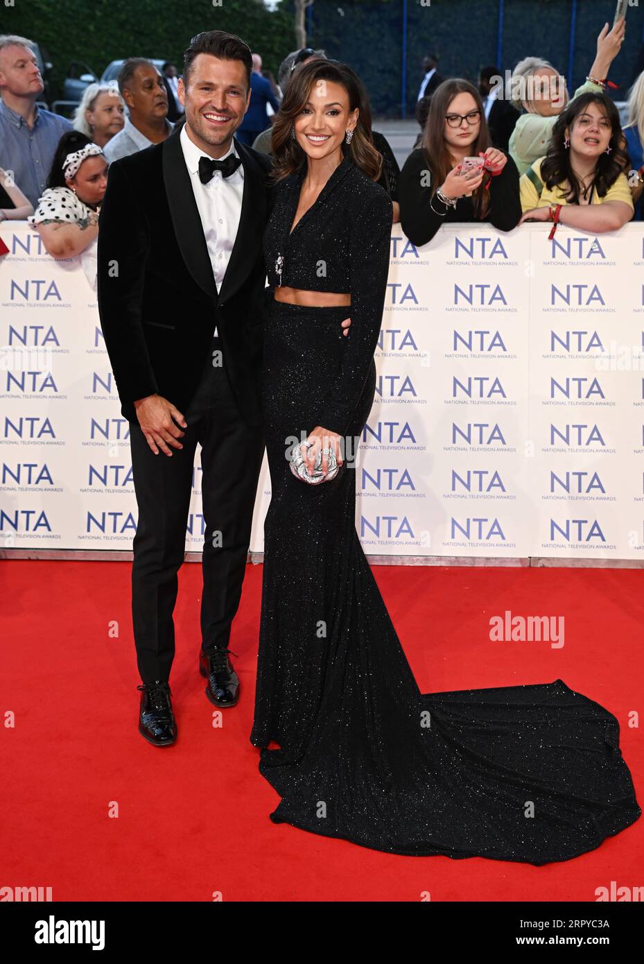 London, UK. September 5th, 2023. Mark Wright and Michelle Keegan ...