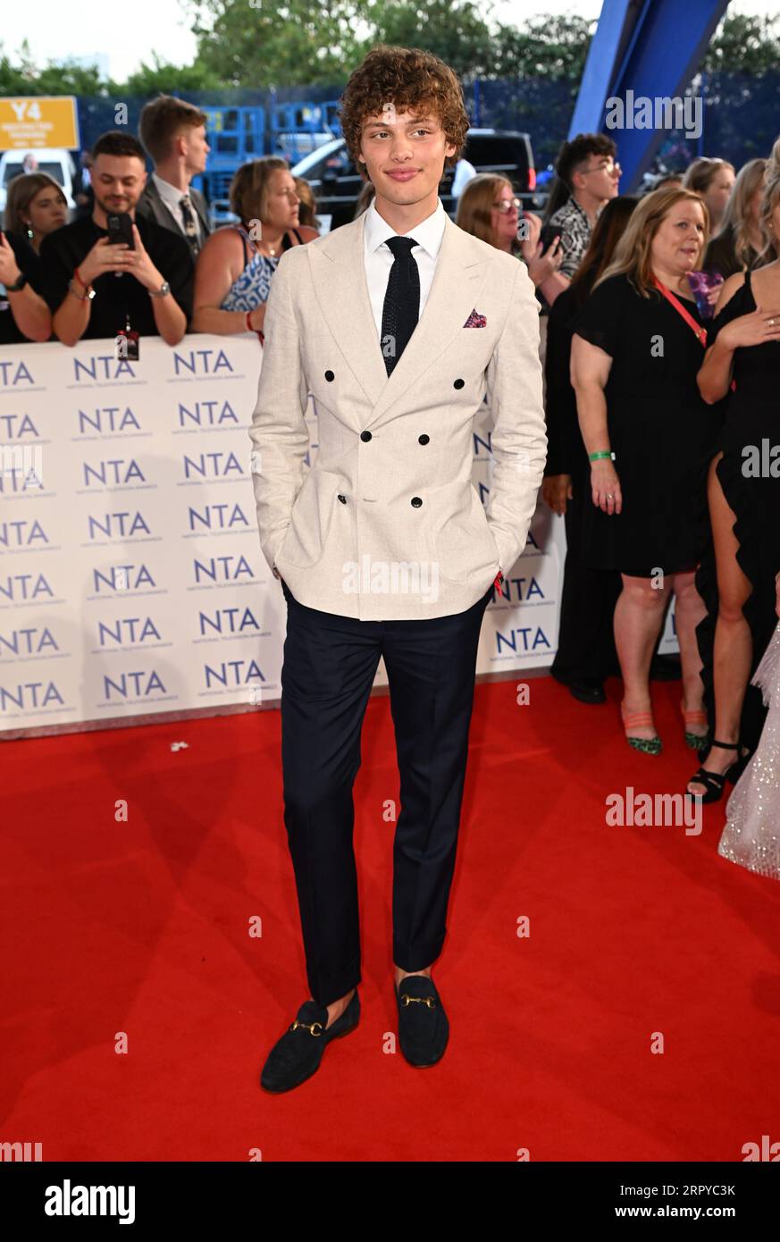 London, UK. September 5th, 2023. Bobby Brazier arriving at the National ...