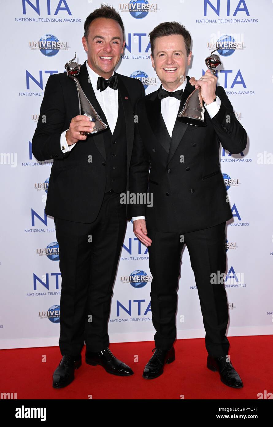 London, UK. September 5th, 2023. Ant McPartlin and Declan Donnelly ...
