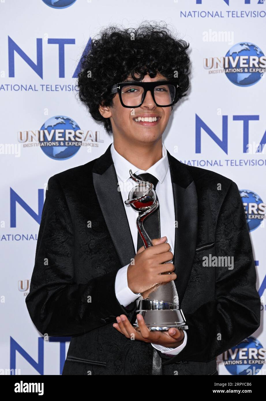 London, UK. September 5th, 2023. Moosa Mostafa collecting the New Drama ...