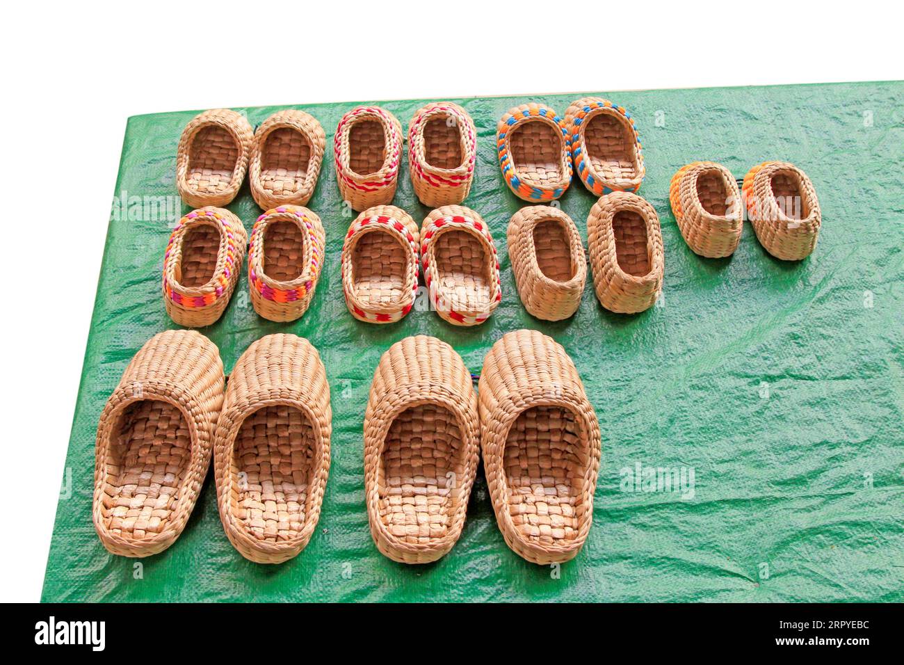 Woven shoes hi-res stock photography and images - Alamy