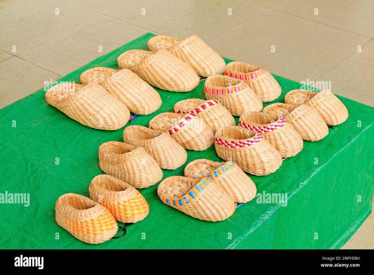 Woven shoes hi-res stock photography and images - Alamy