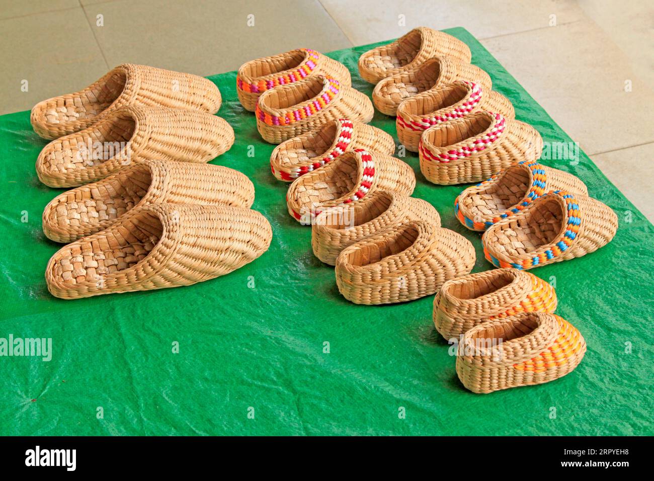 Woven shoes hi-res stock photography and images - Alamy