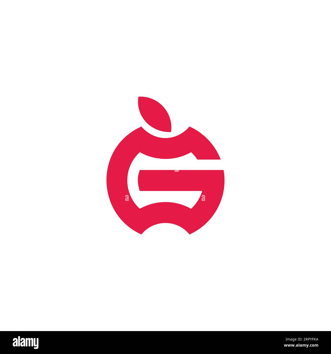 Green apple geometric shape hi-res stock photography and images - Alamy