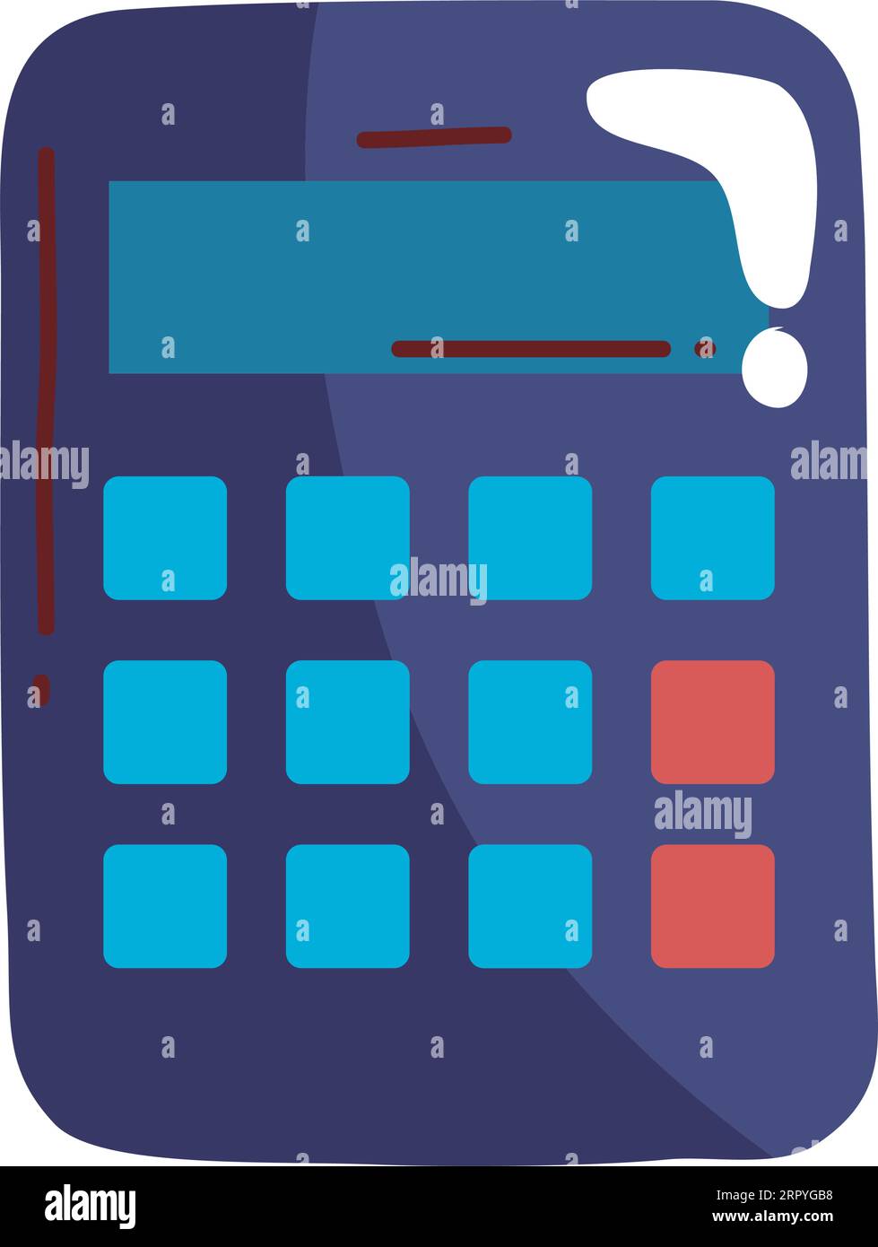 calculator math icon Stock Vector Image & Art - Alamy