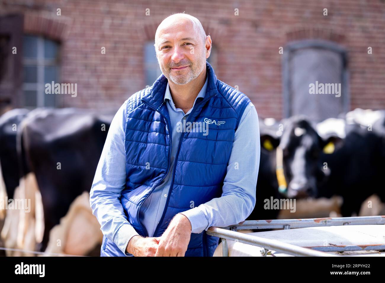 Ahaus, Germany. 16th Aug, 2023. Peter Lauwers, CEO of GEA ...