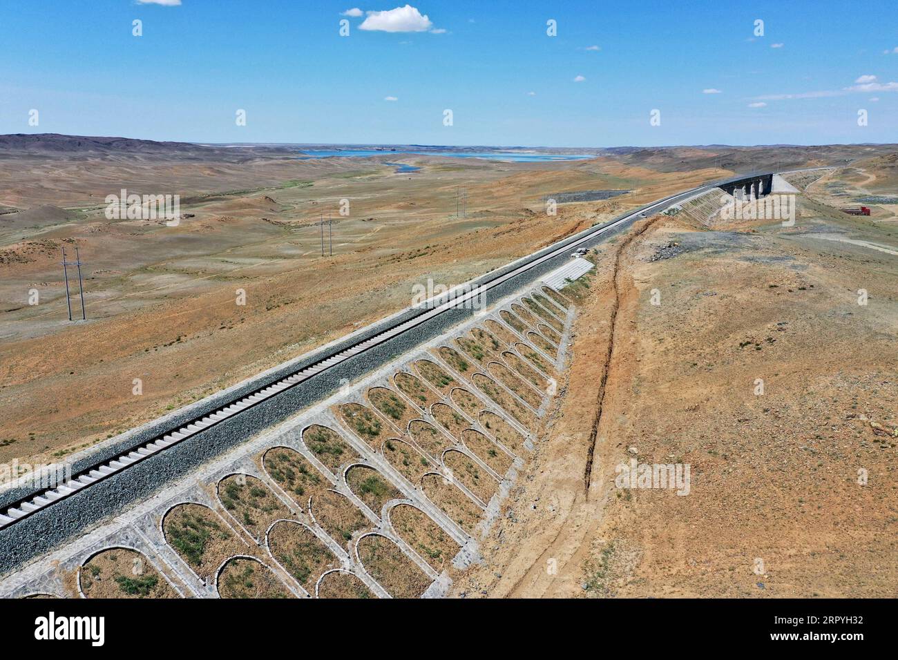 China xinjiang afuzhun railway hi-res stock photography and images - Alamy