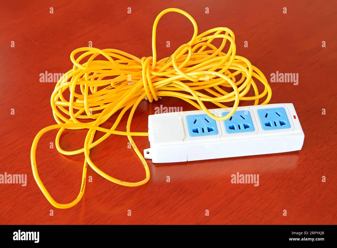 Wire and socket, closeup of photo Stock Photo - Alamy