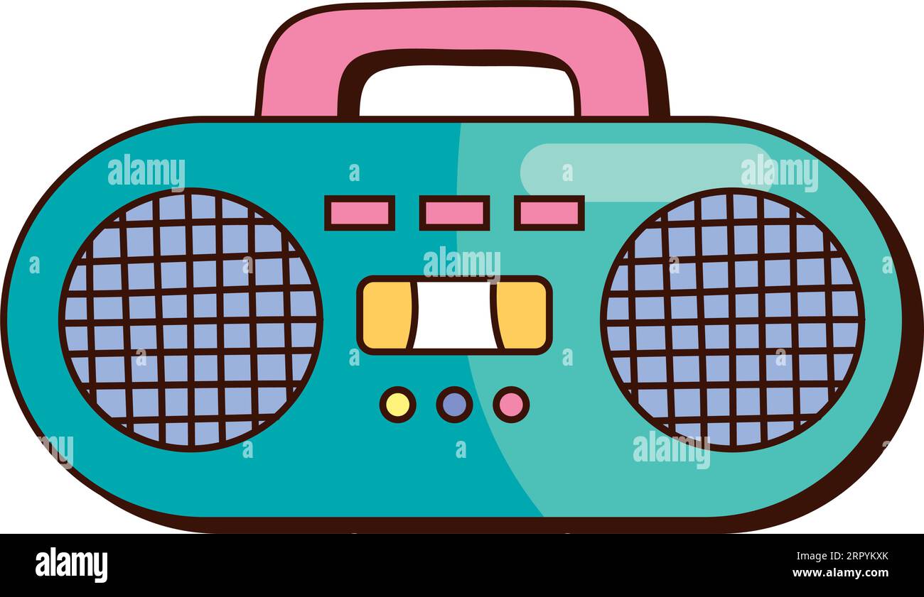 radio retro icon Stock Vector Image & Art - Alamy