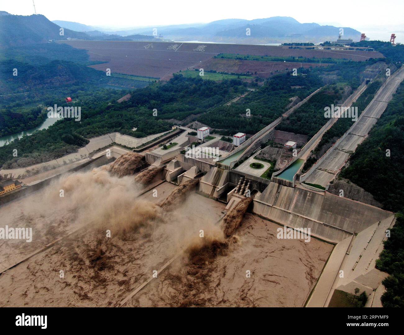 200708 -- ZHENGZHOU, July 8, 2020 -- Aerial photo taken on July 8, 2020 ...