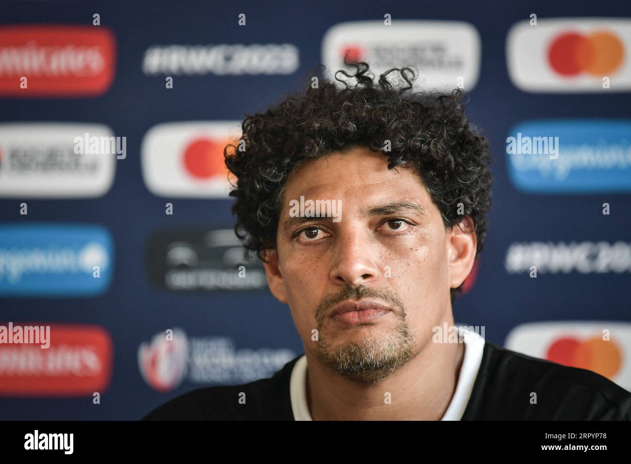 Rueil Malmaison, France. 05th Sep, 2023. Karim Ghezal gives a press ...