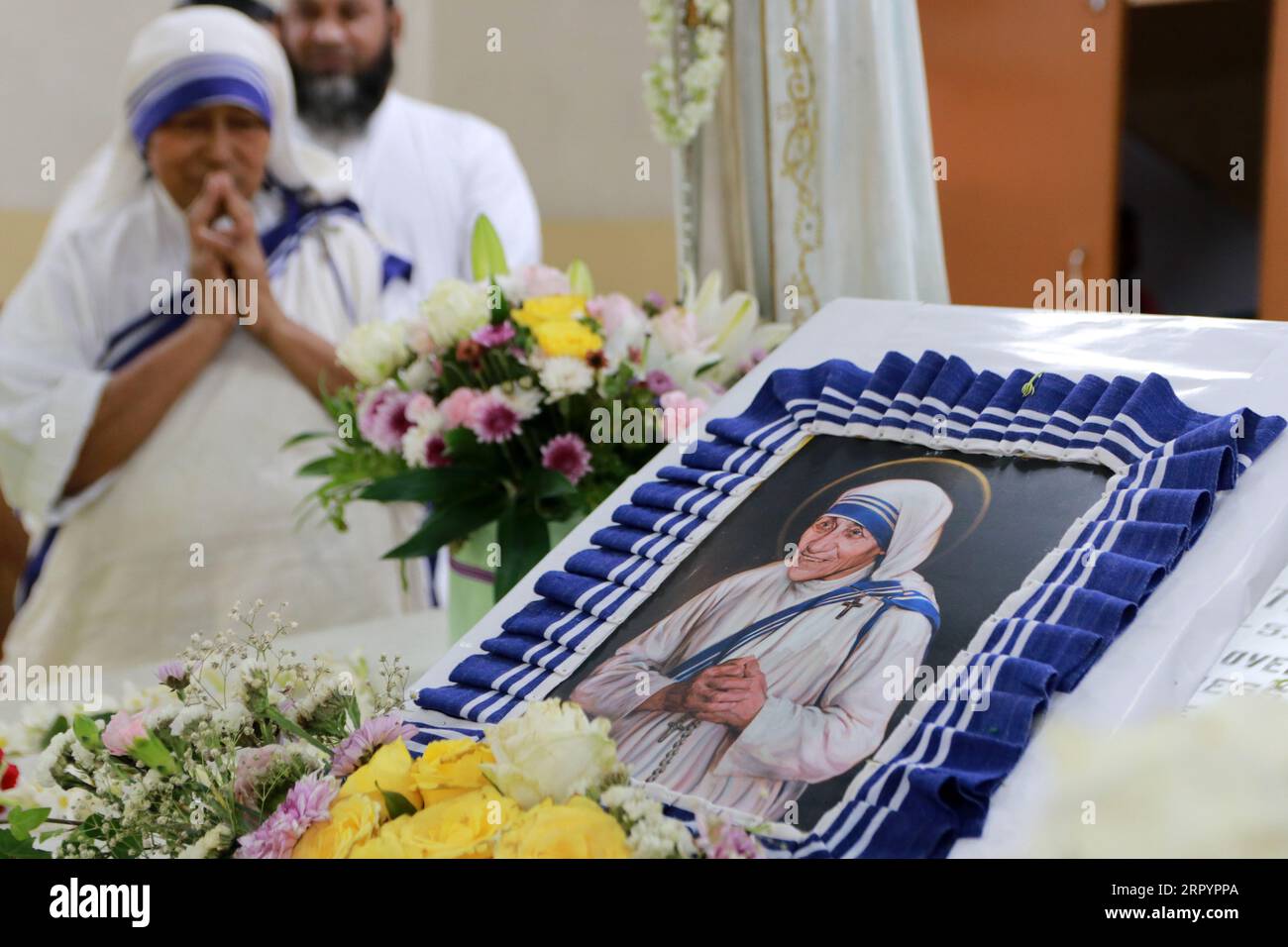 Kolkata, India. 05th Sep, 2023. Mother Teresa, a name synonymous with ...