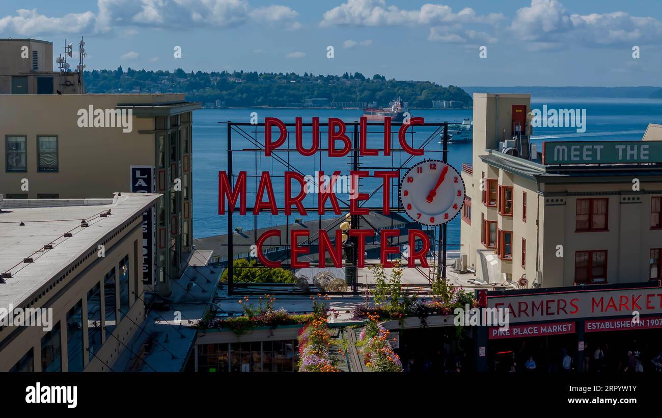 Pacific northwest fish markets hi-res stock photography and images - Alamy