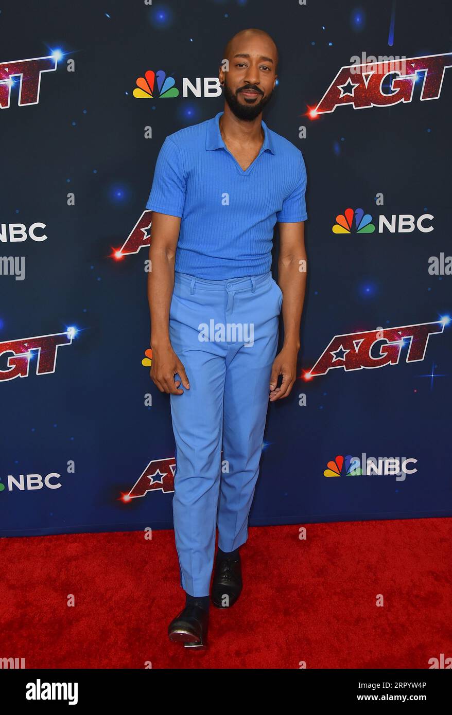 Justin Jackson arrives for a live broadcast of "America's Got Talent ...