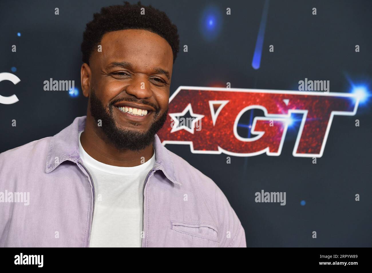 Barry Brewer Jr. arrives for a live broadcast of "America's Got Talent ...