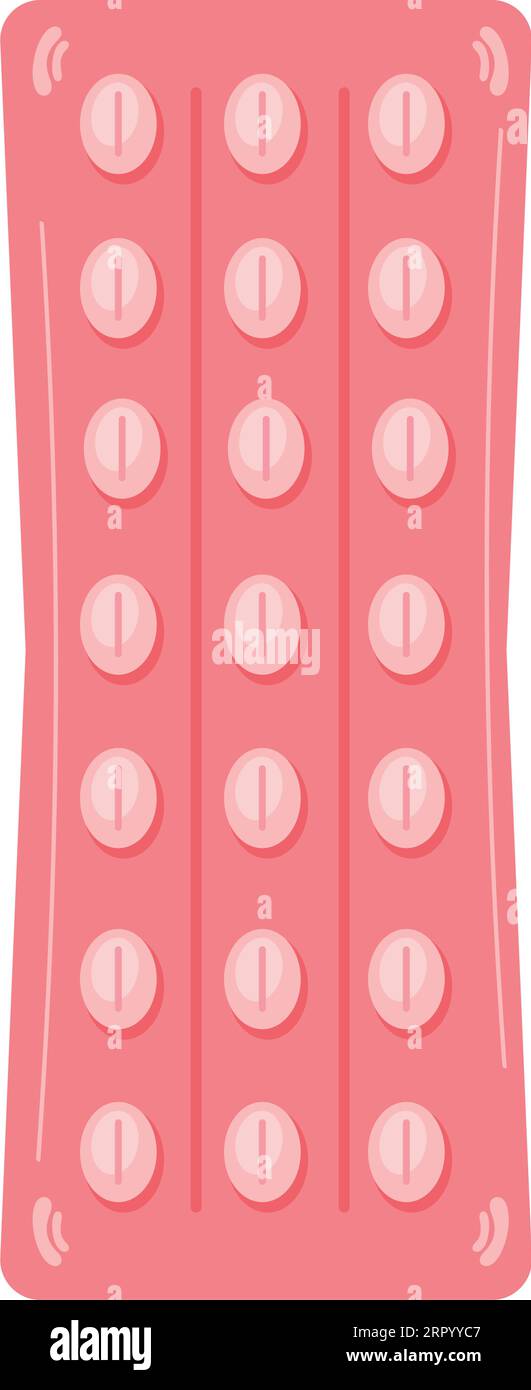 Hormonal birth control Stock Vector Images - Alamy