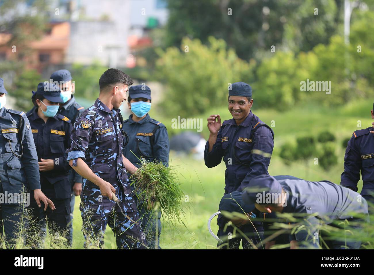 Nepali police hi-res stock photography and images - Alamy