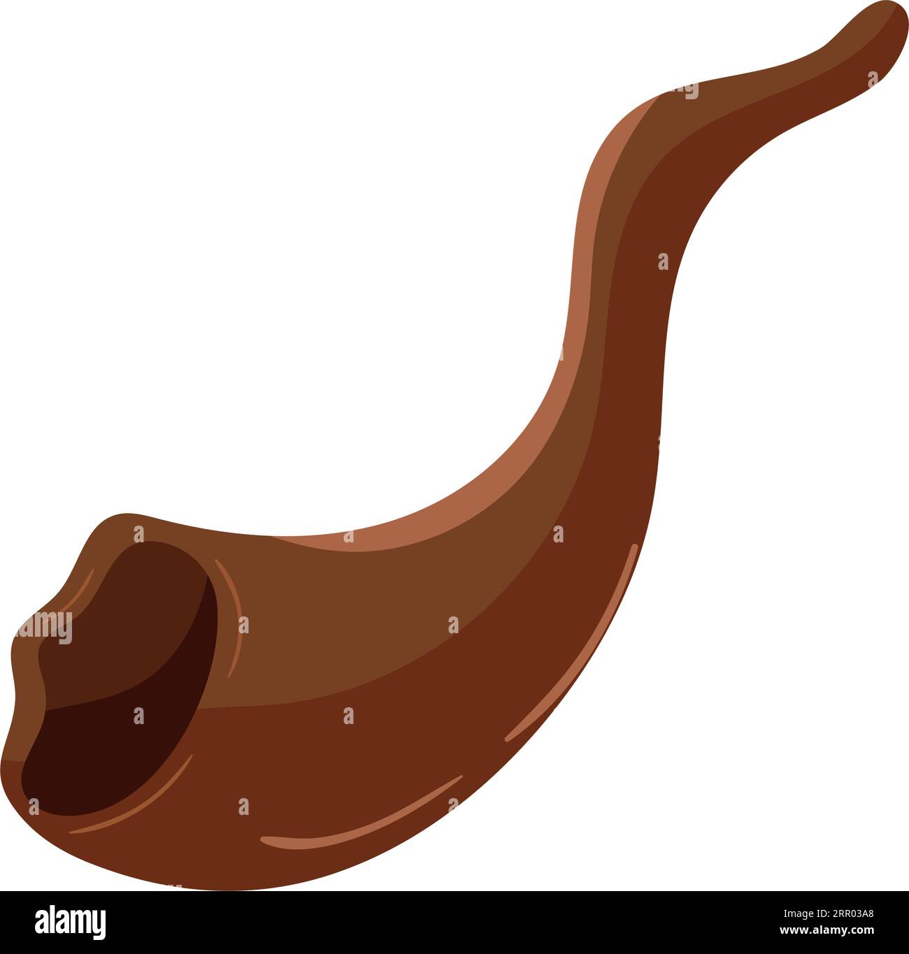 Yom Kippur Horn Stock Vector Image And Art Alamy