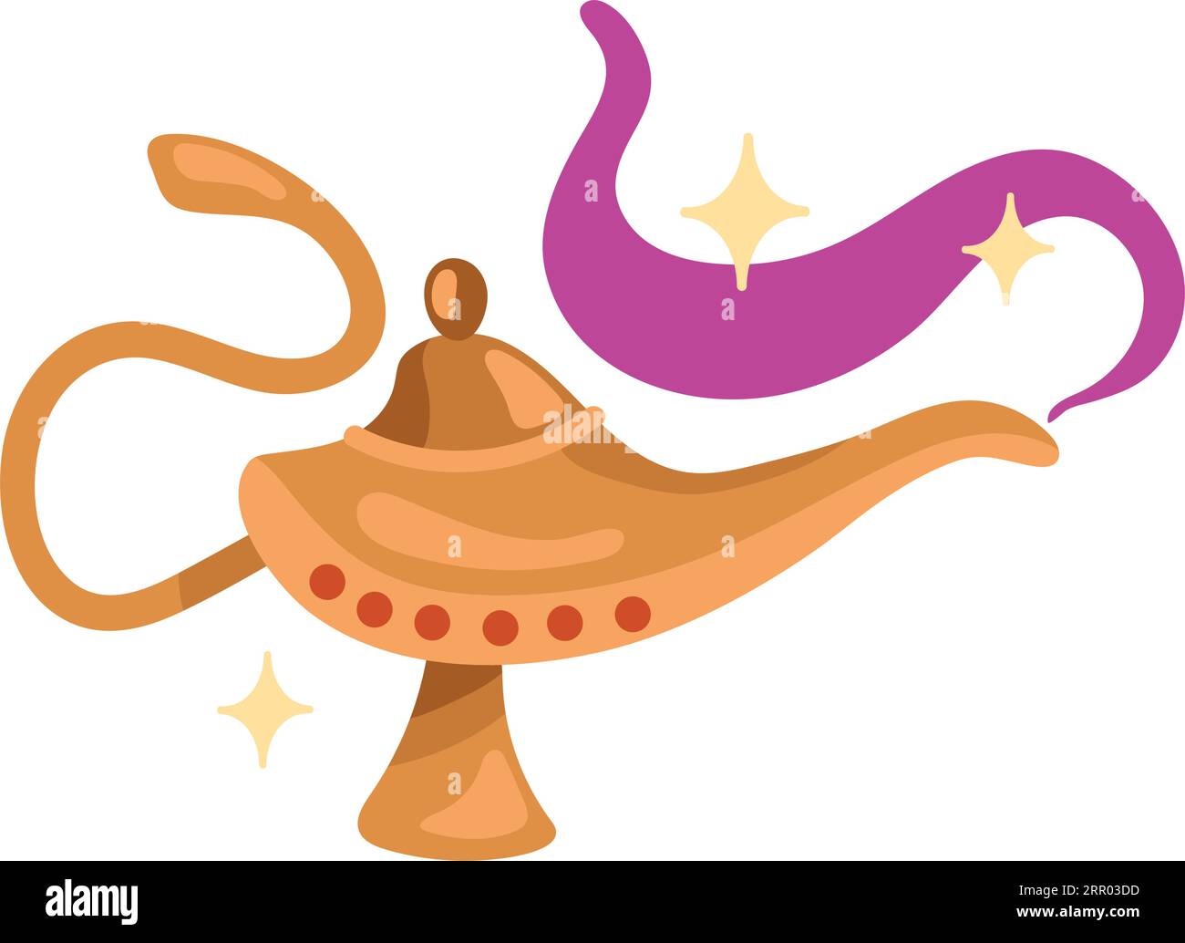 magic genie lamp treasure Stock Vector Image & Art - Alamy