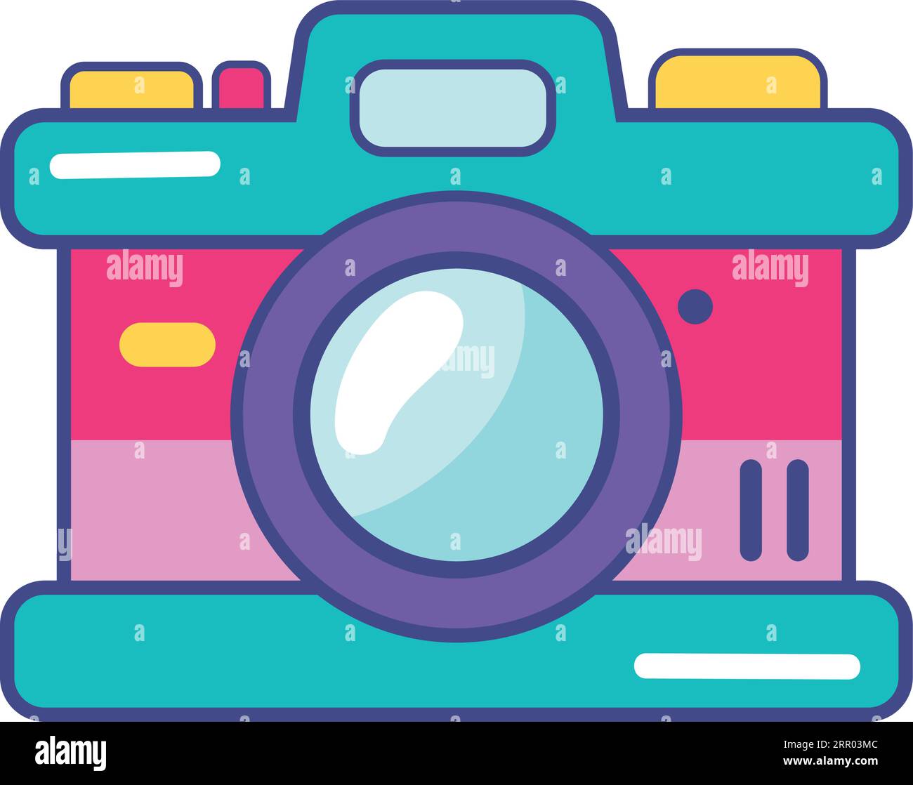 1990s camera Cut Out Stock Images & Pictures - Alamy