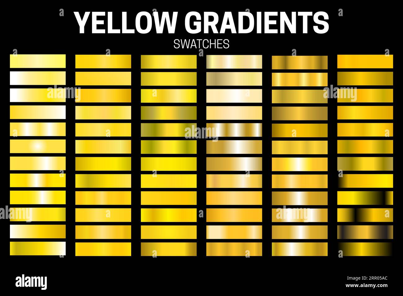 Yellow color gradient hi-res stock photography and images - Alamy