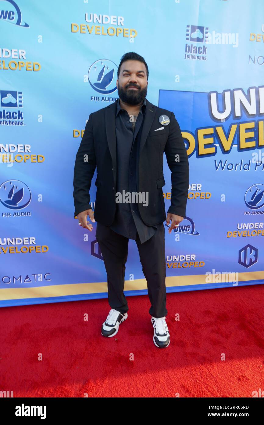 Beverly Hills, California, USA 5th September 2023 Actor Adrian Dev ...