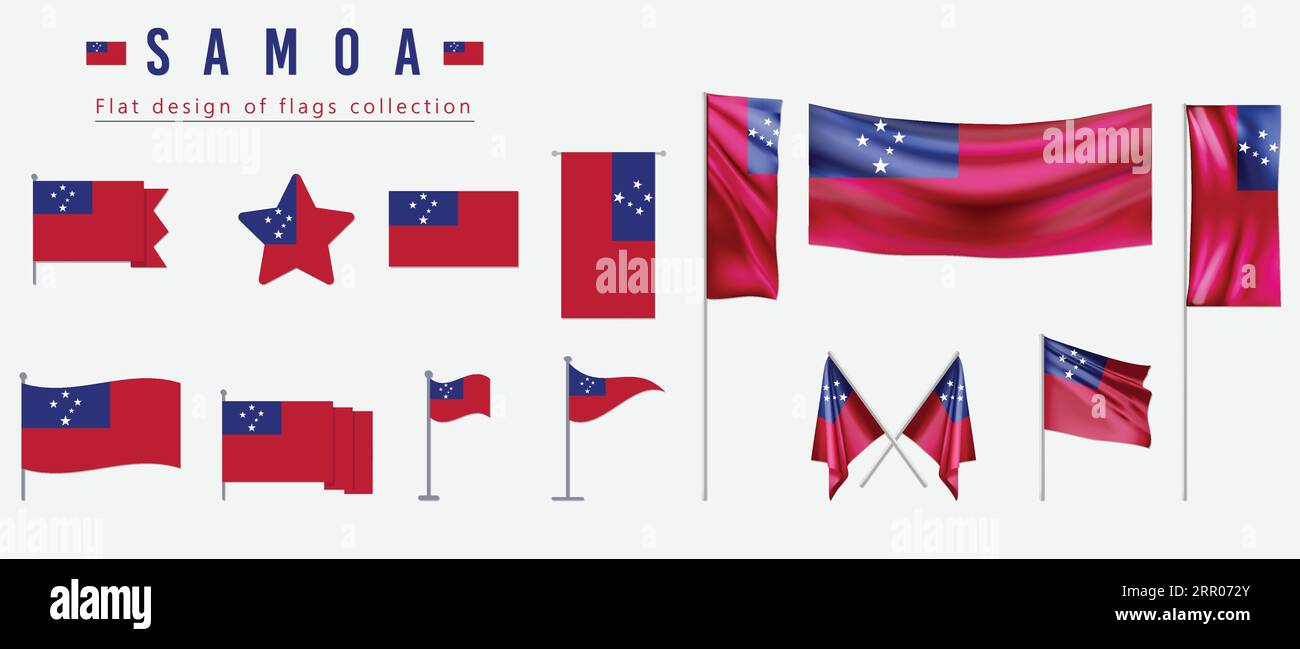 Bahrain samoa flag Stock Vector Images - Alamy