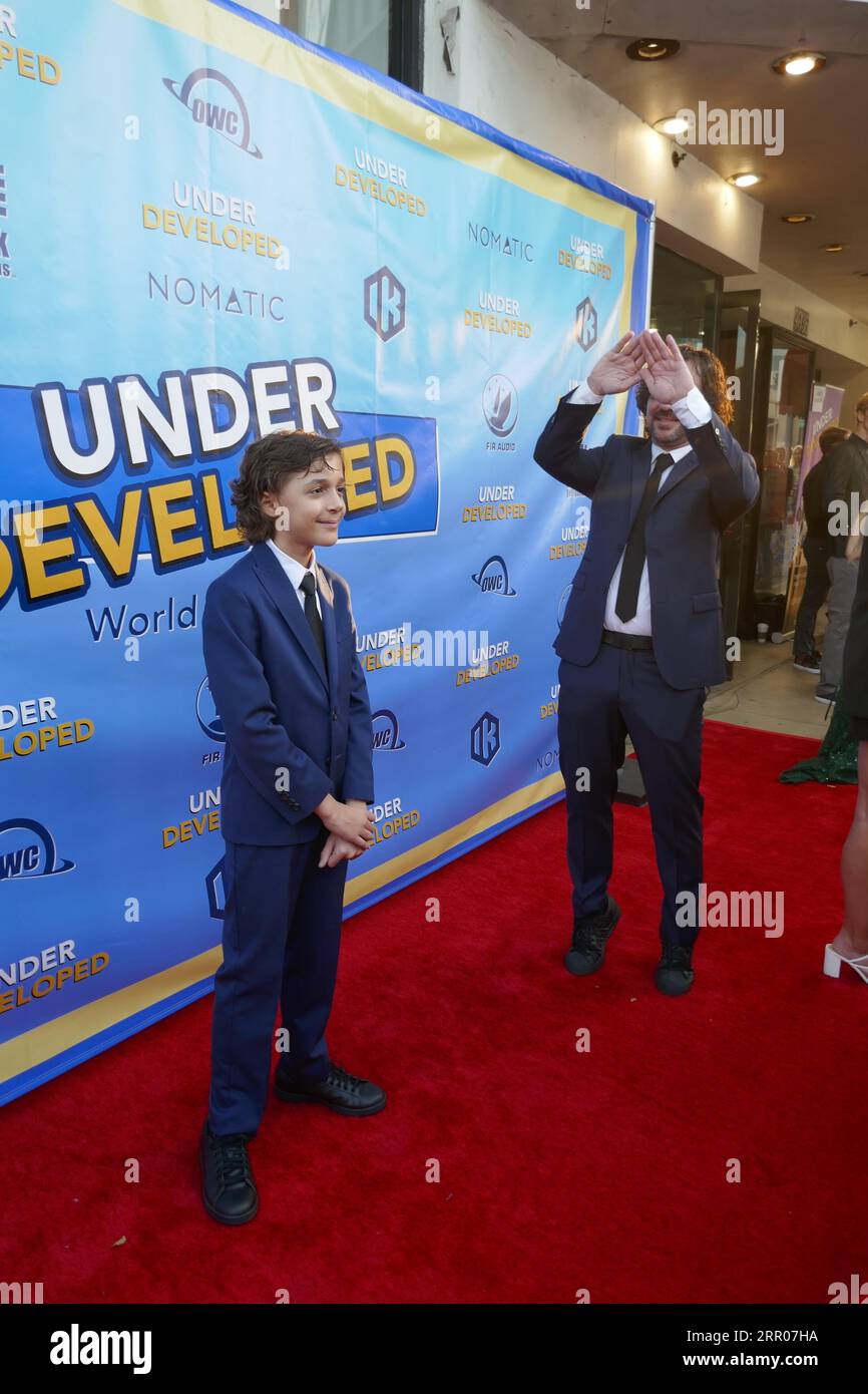 Beverly Hills, California, USA 5th September 2023 Actor Nolan River and ...