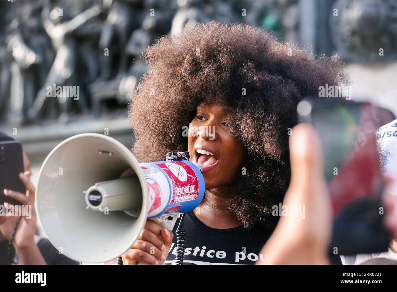 Paris, France on September 5, 2023. Activist and leader of the Truth ...