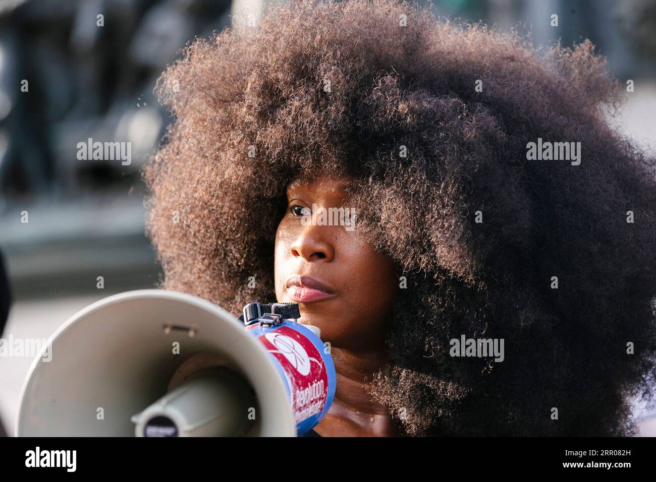 Paris, France on September 5, 2023. Activist and leader of the Truth ...