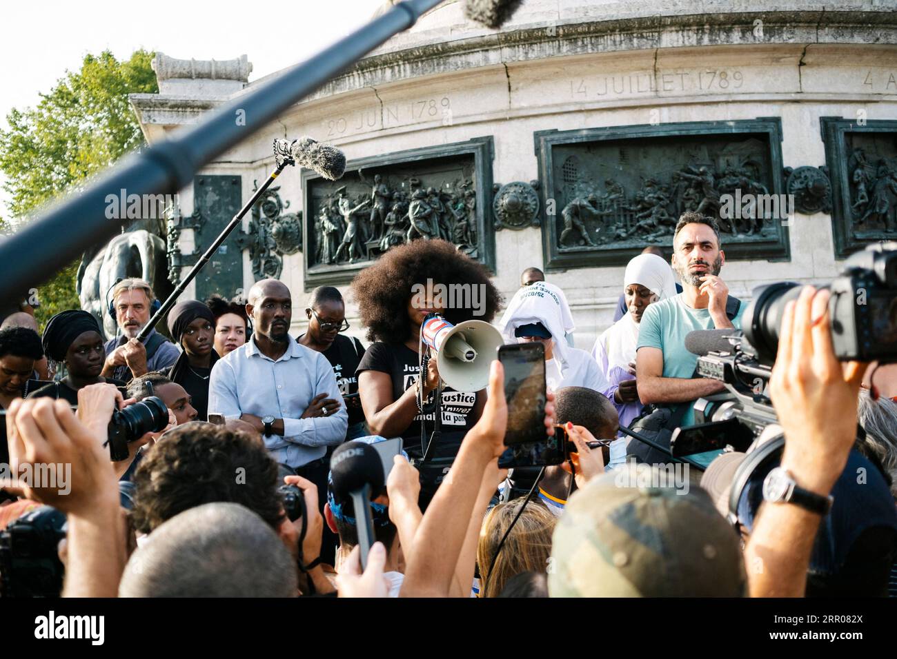Paris, France on September 5, 2023. Activist and leader of the Truth ...