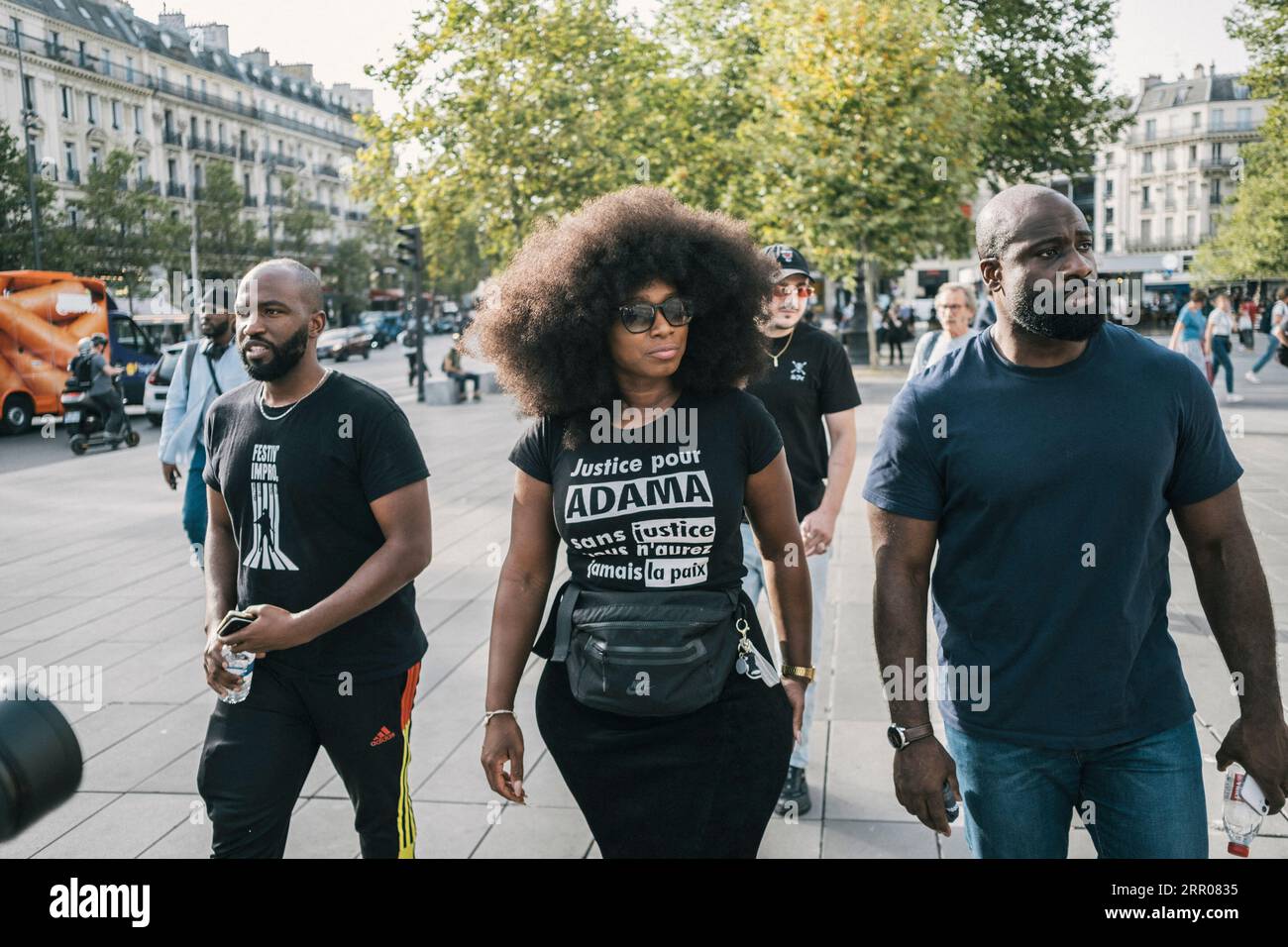 Paris, France on September 5, 2023. Activist and leader of the Truth ...